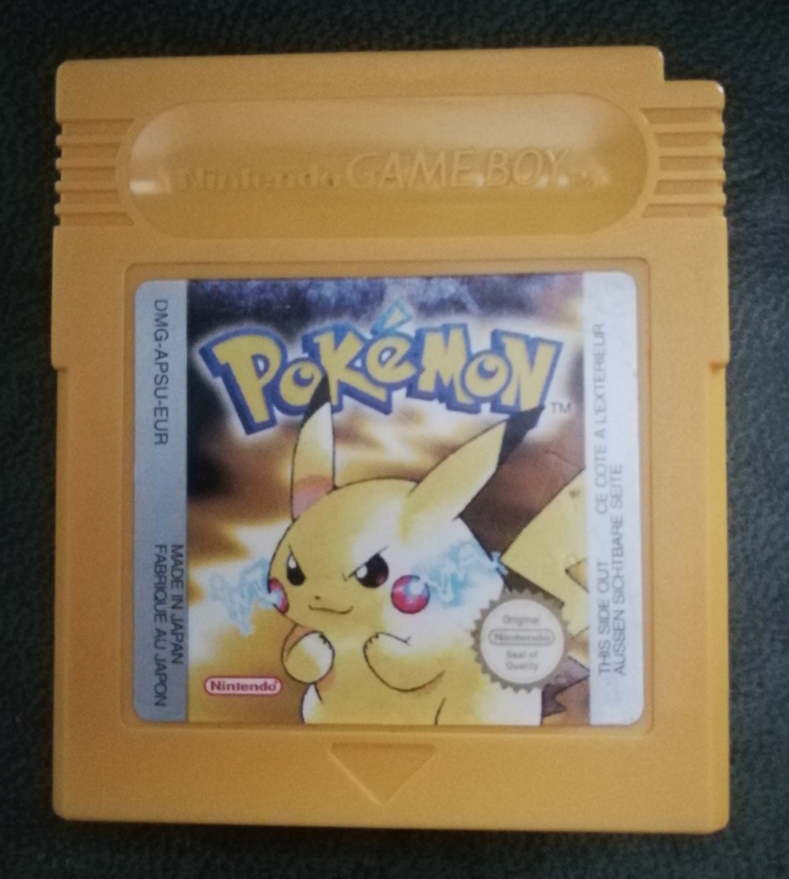 Pokémon Yellow Game Boy - Escapist Gamer
