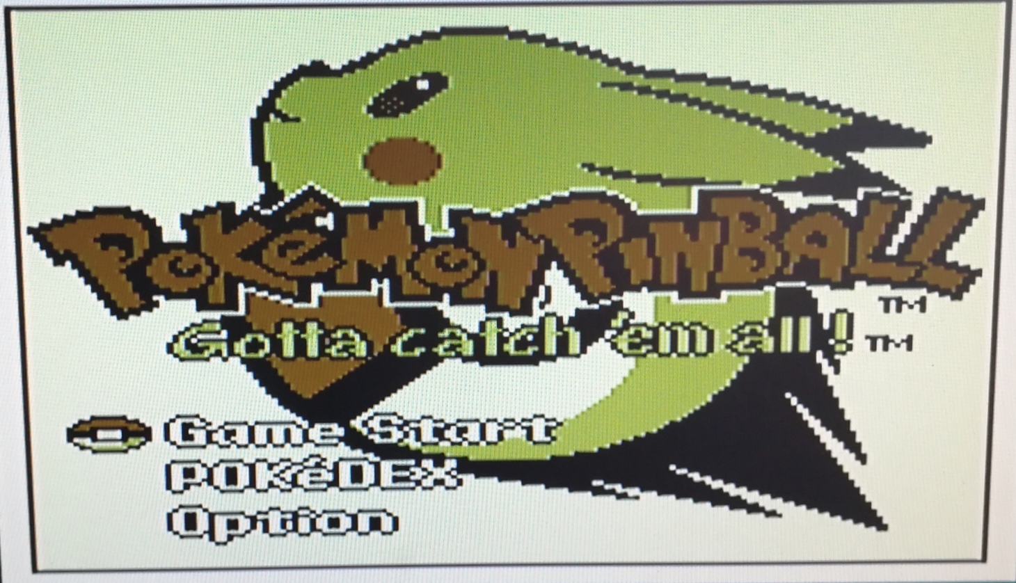 Pokémon Pinball Game Boy Color - Escapist Gamer